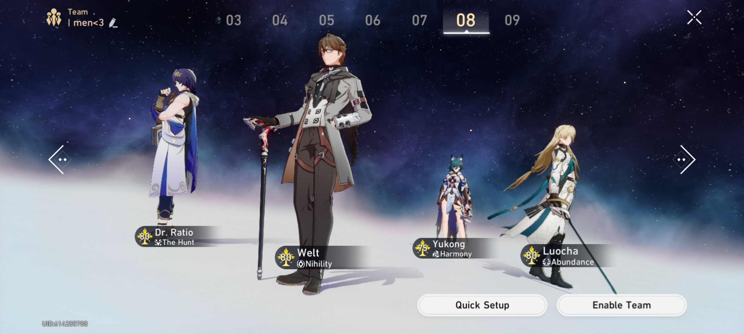 The imaginary polycule. Honkai: Star Rail | HoYoLAB