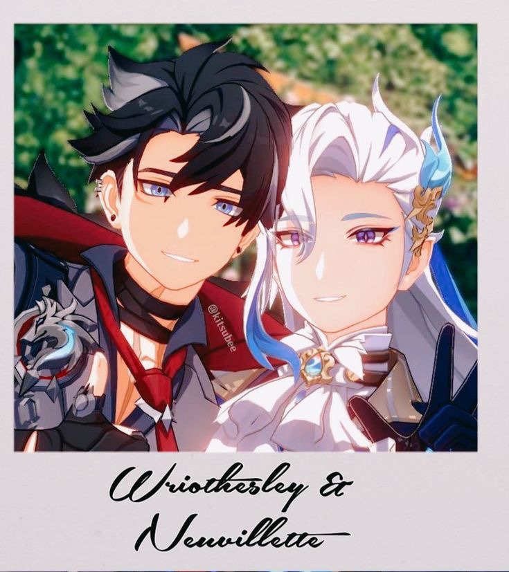 Neuvillette pfp day 2 ( matching🖤💙) Genshin Impact | HoYoLAB