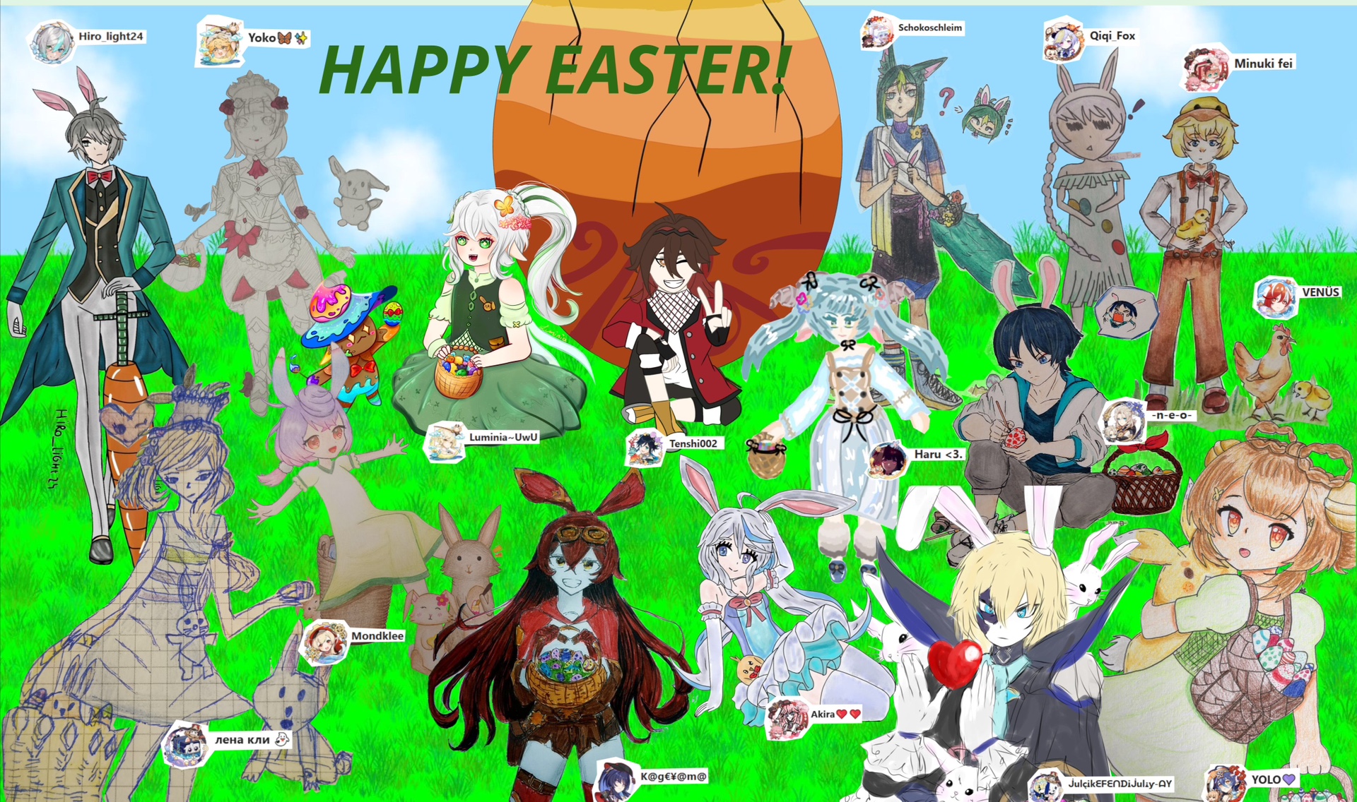 Happy Easter Genshin Impact | HoYoLAB