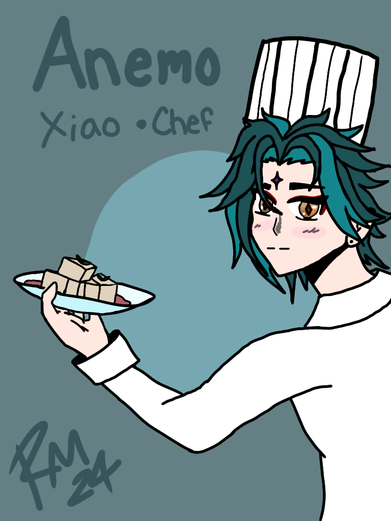 Hoyofair Entry : Chef Xiao Genshin Impact | HoYoLAB