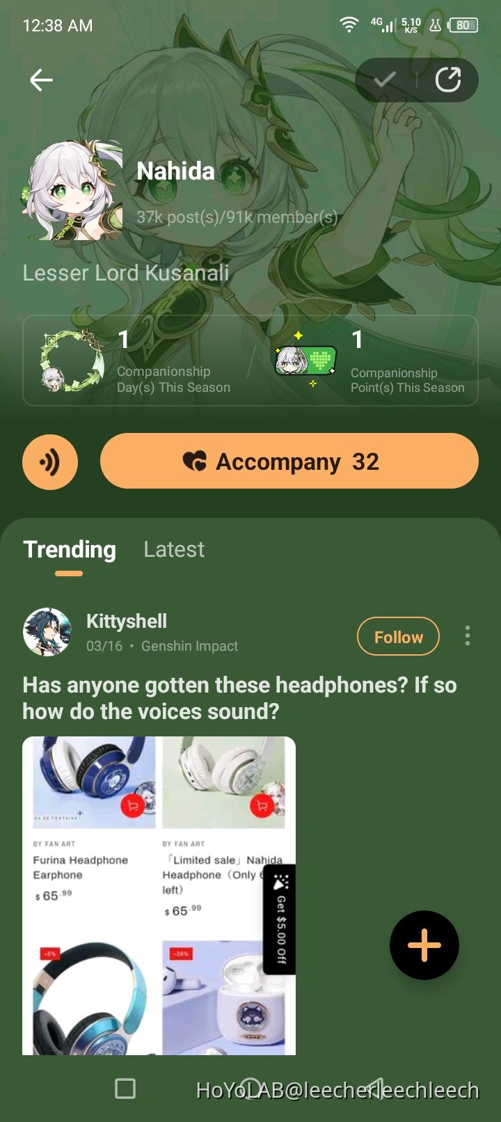 All of my genshin companion widgets got reset... Genshin Impact | HoYoLAB