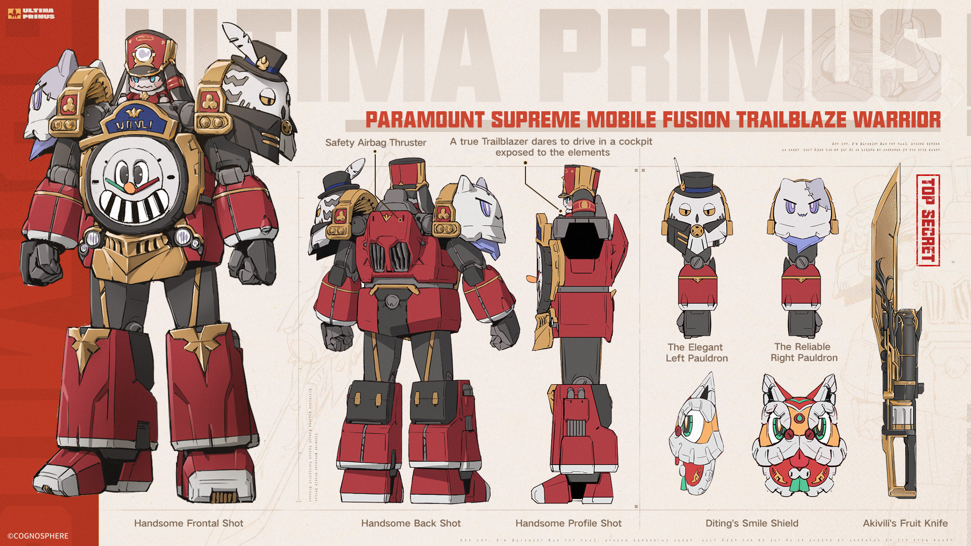 Paramount Supreme Mobile Fusion Trailblaze Warrior: Ultima Primus ...