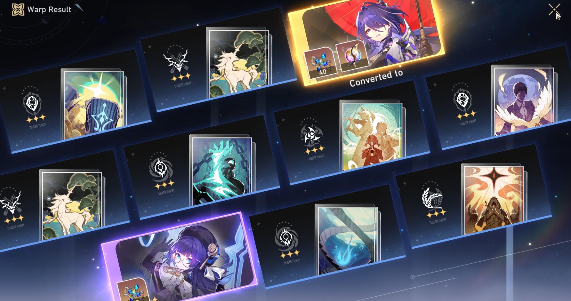 I pulled for E6 Acheron... [StarRail2.1] Honkai: Star Rail | HoYoLAB