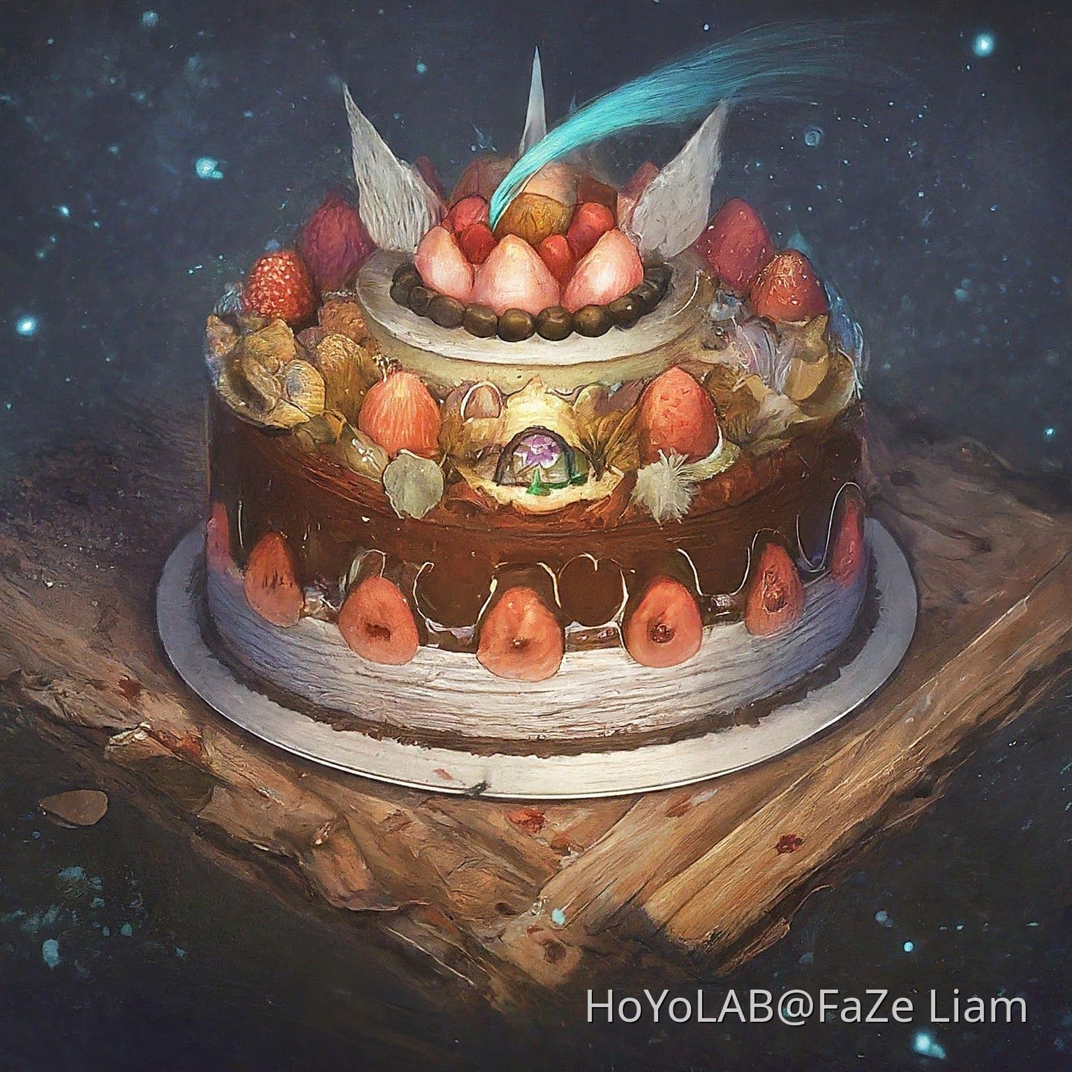 My One-Year Anniversary cake for Honkai: Star Rail! Honkai: Star Rail ...