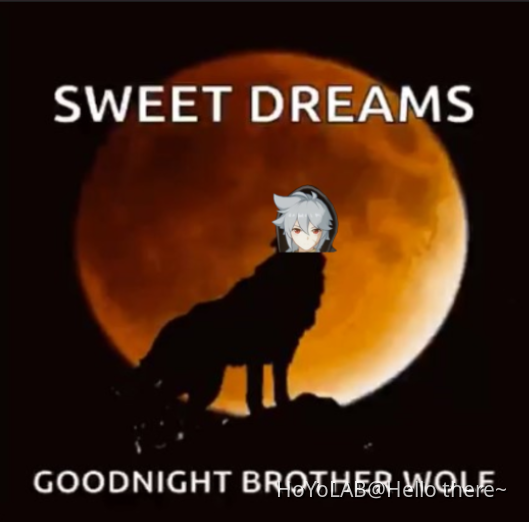 Goodnight... Genshin Impact | HoYoLAB