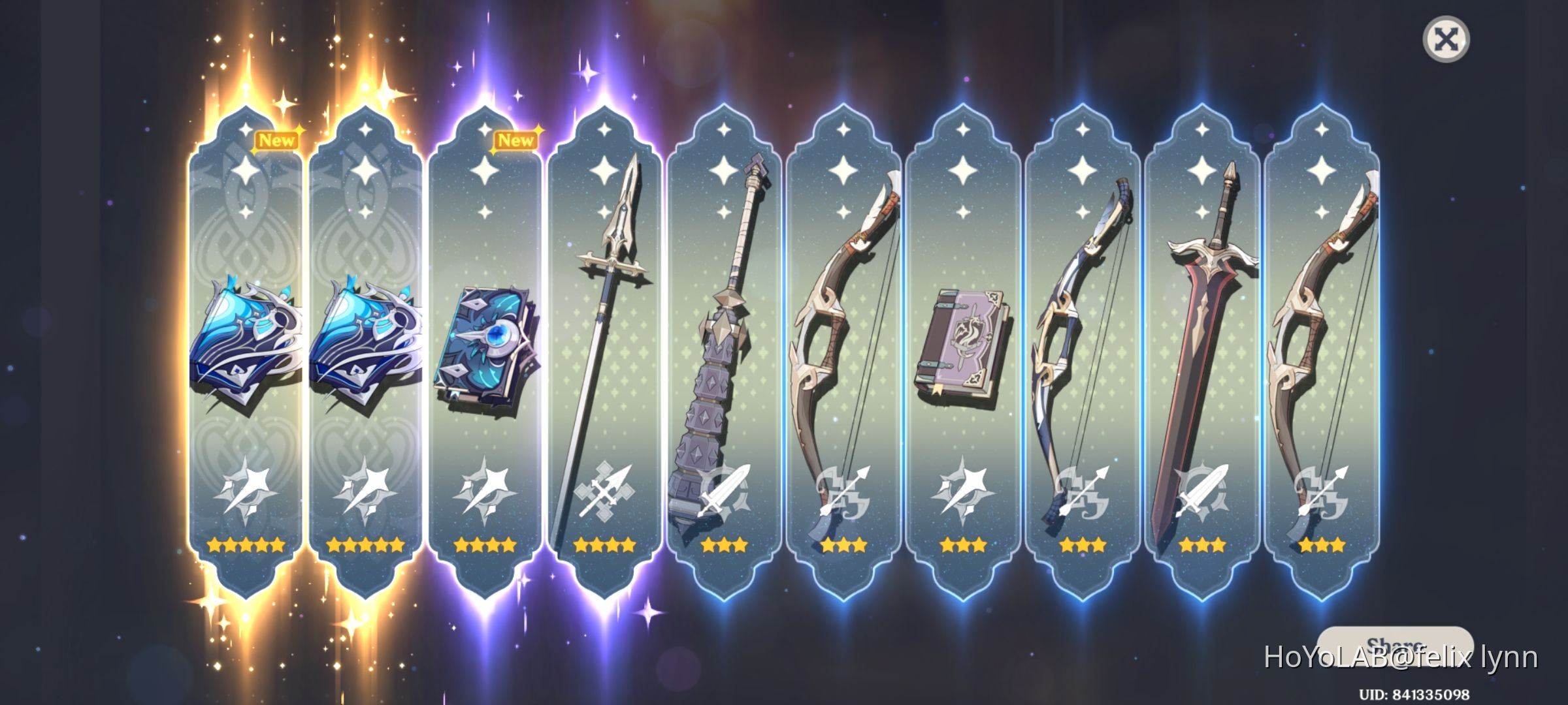 Insane weapon luck Genshin Impact | HoYoLAB