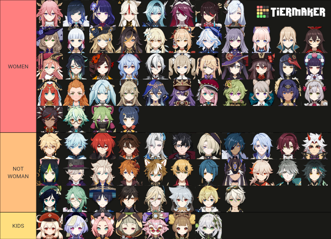 I LOVE WOMAN Genshin Impact | HoYoLAB