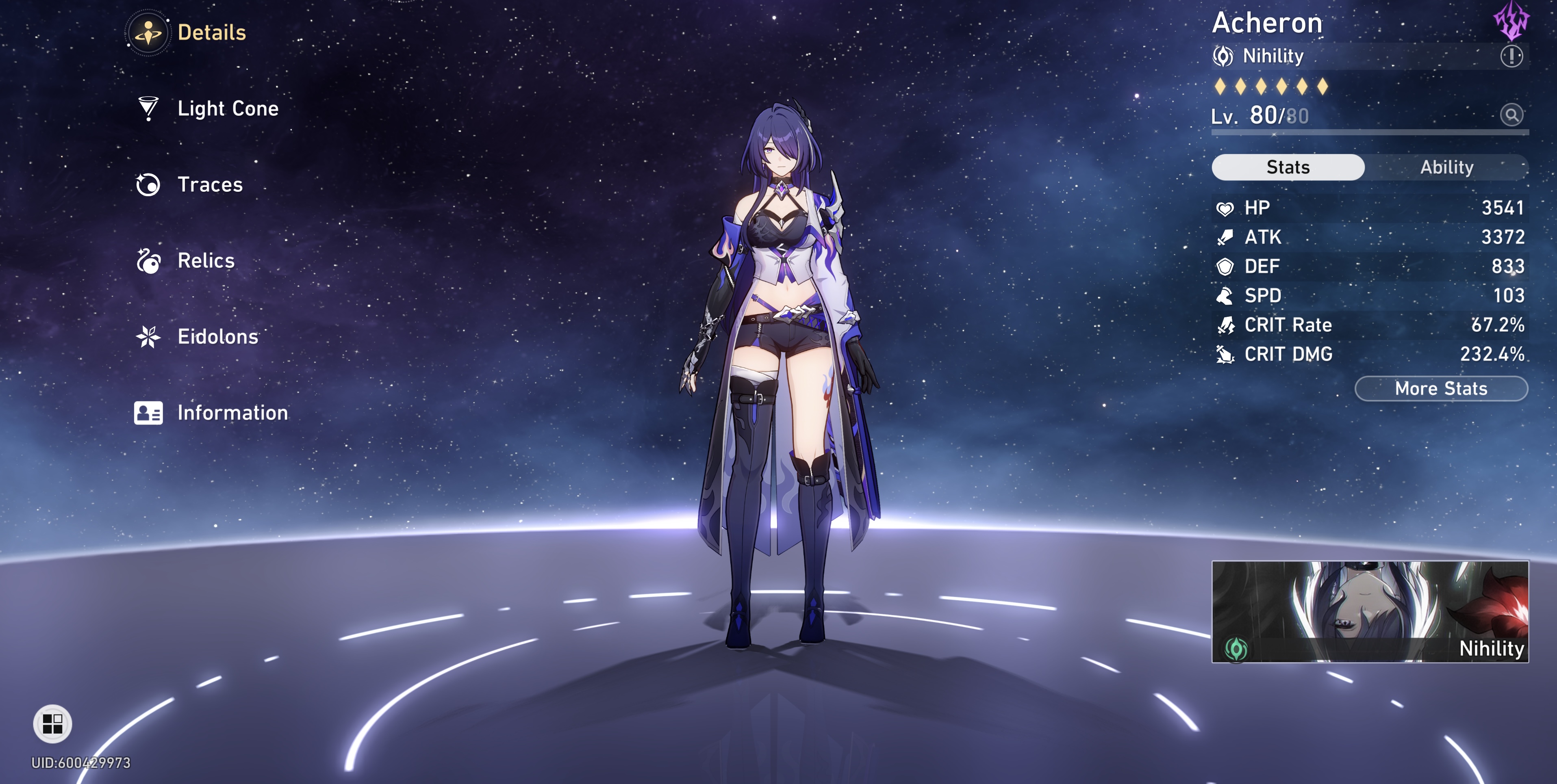 E6 S5 Achieved Honkai: Star Rail | HoYoLAB