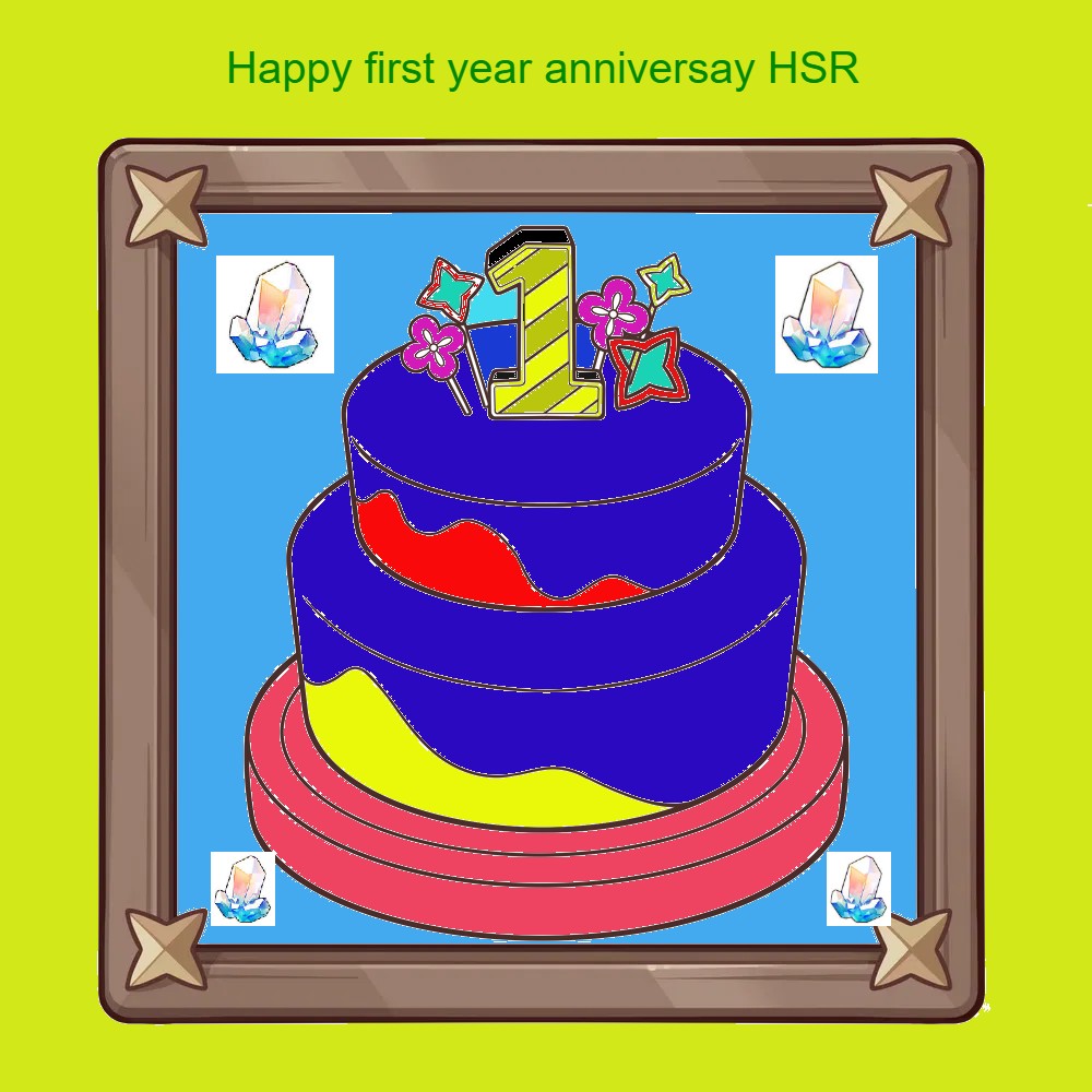 Happy first-year anniversary HSR!!!!!! Honkai: Star Rail | HoYoLAB