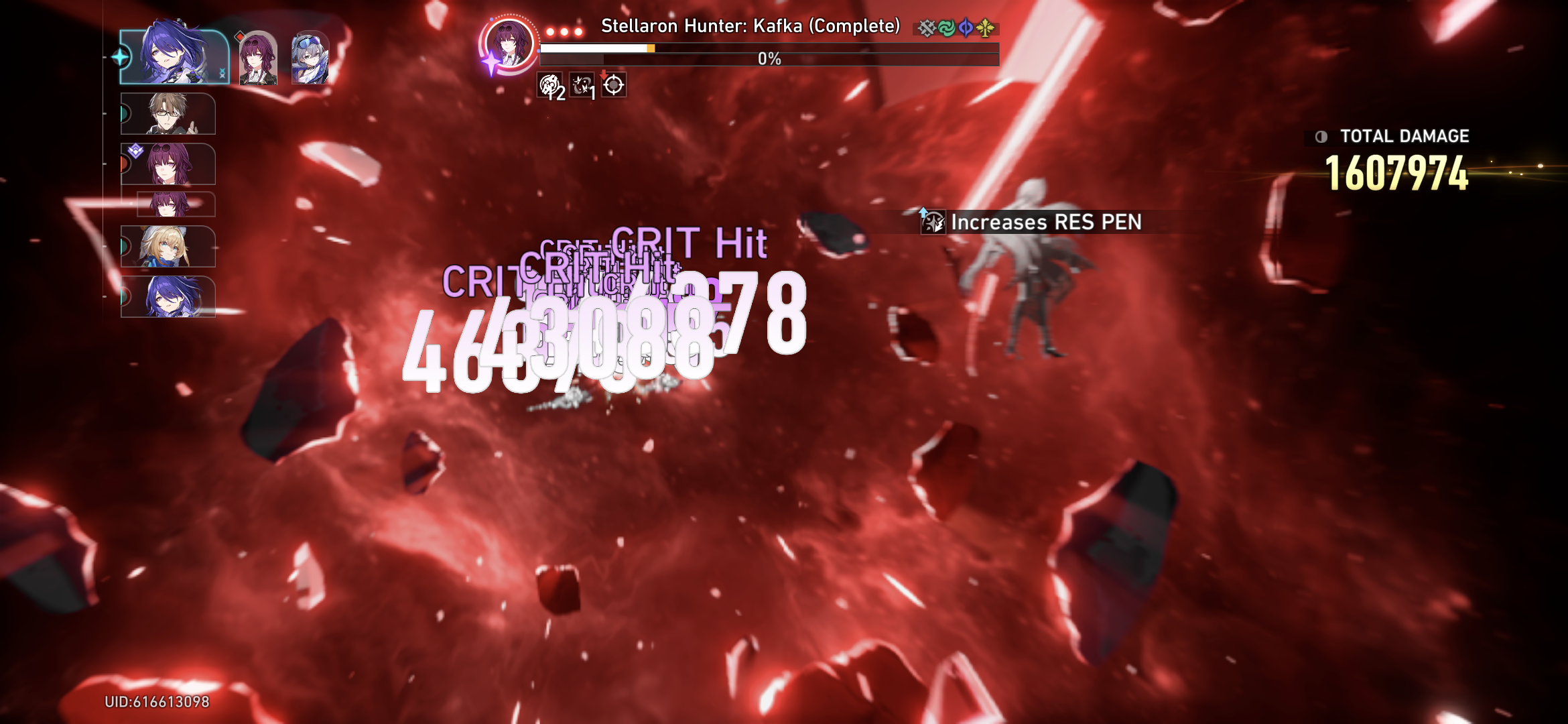 Gold and Gears Erudition Path is addicting with Acheron omg! Honkai ...
