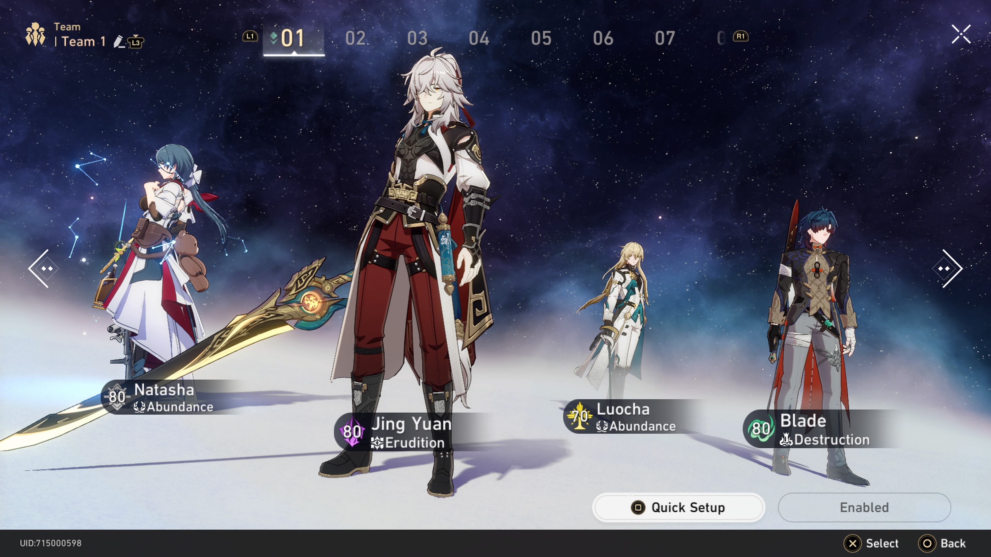 My team for taking on Adventurine boss Honkai: Star Rail | HoYoLAB