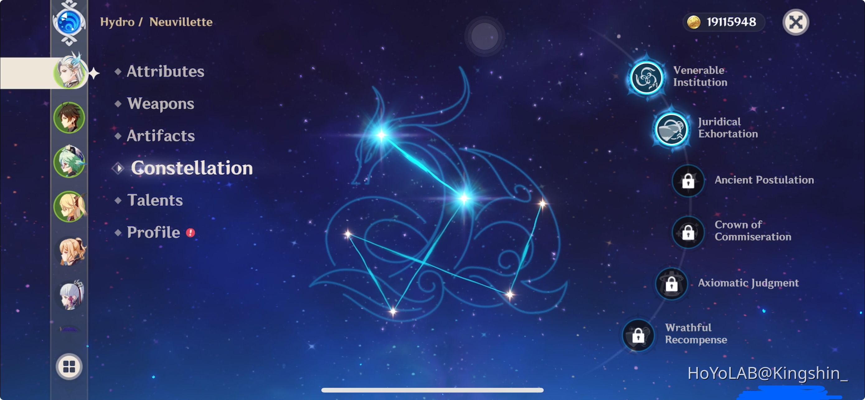 Got Neuvilette’s C2 🌊🐉 Genshin Impact | HoYoLAB