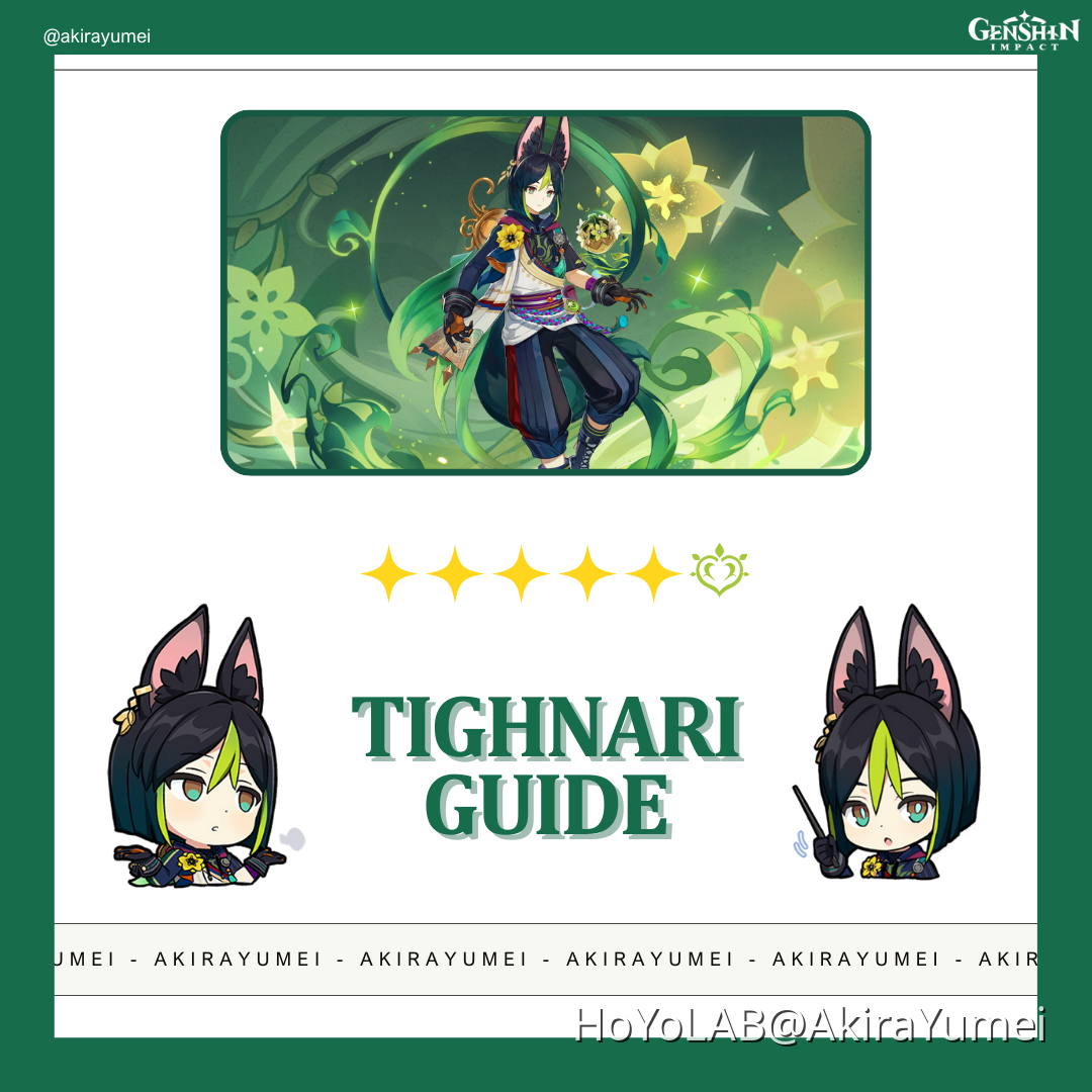Tighnari Guide Genshin Impact | HoYoLAB