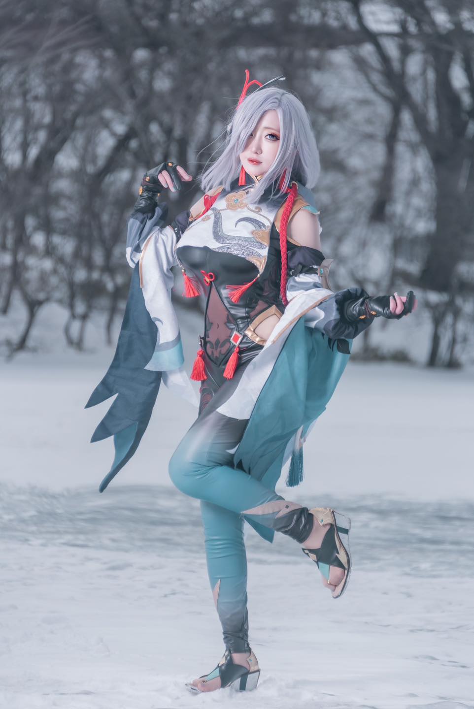 Shenhe Cosplay Genshin Impact | HoYoLAB