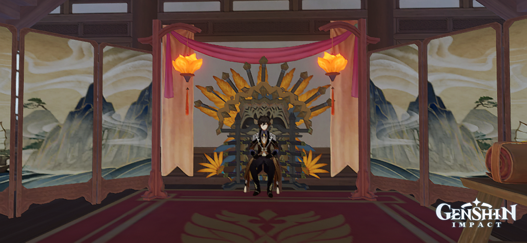 Archon's Throne | Serenitea pot design Genshin Impact | HoYoLAB