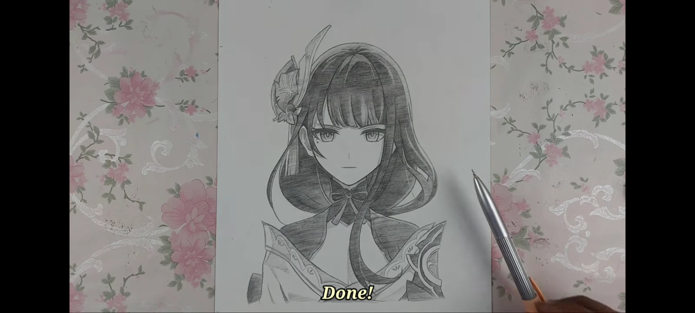 When I try to draw raiden shogun with a tutorial 😭 Genshin Impact | HoYoLAB