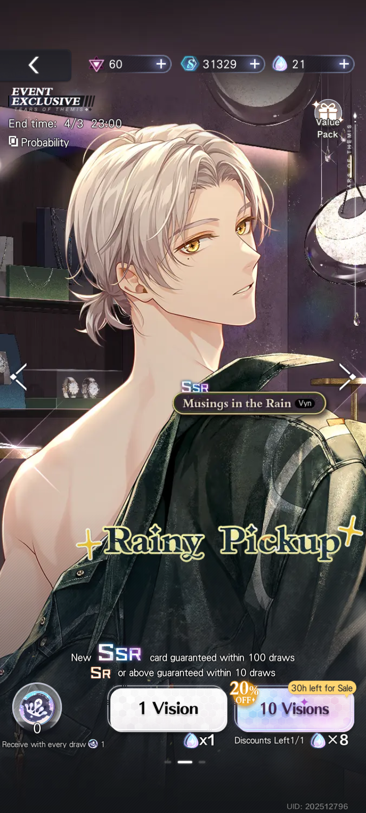 Vyn said, "Surprise, my rose." 🥺 Tears of Themis | HoYoLAB