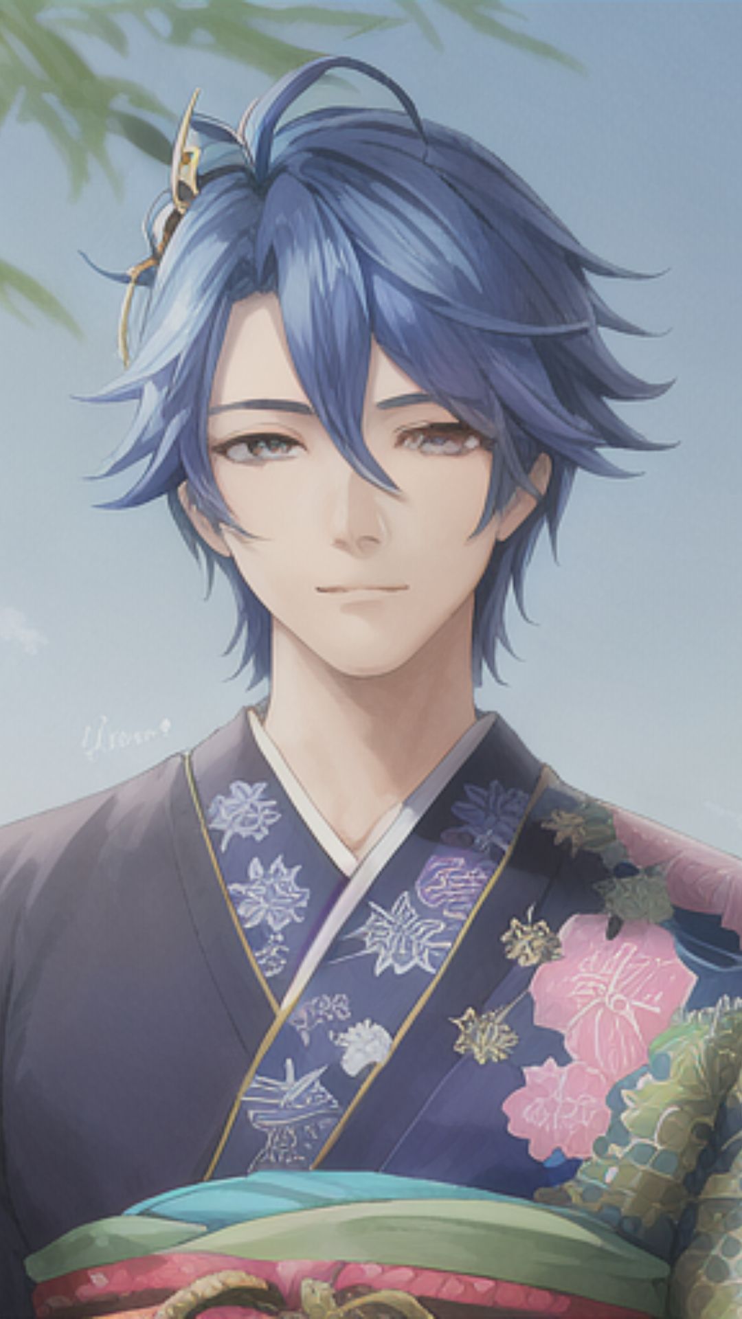 Ayato in a Kimono Outfit (AI - Generated) Genshin Impact | HoYoLAB