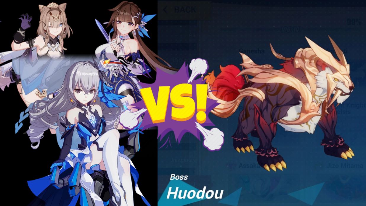 [Honkai Impact 3] Huodou Ice Buff EX ABYSS RED LOTUS | HoTr (SS3) JK ...