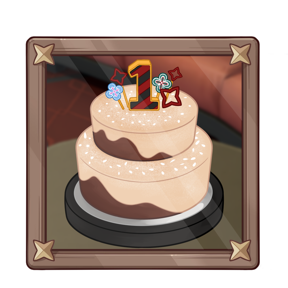 One-Year Anniversary Cake Honkai: Star Rail | HoYoLAB