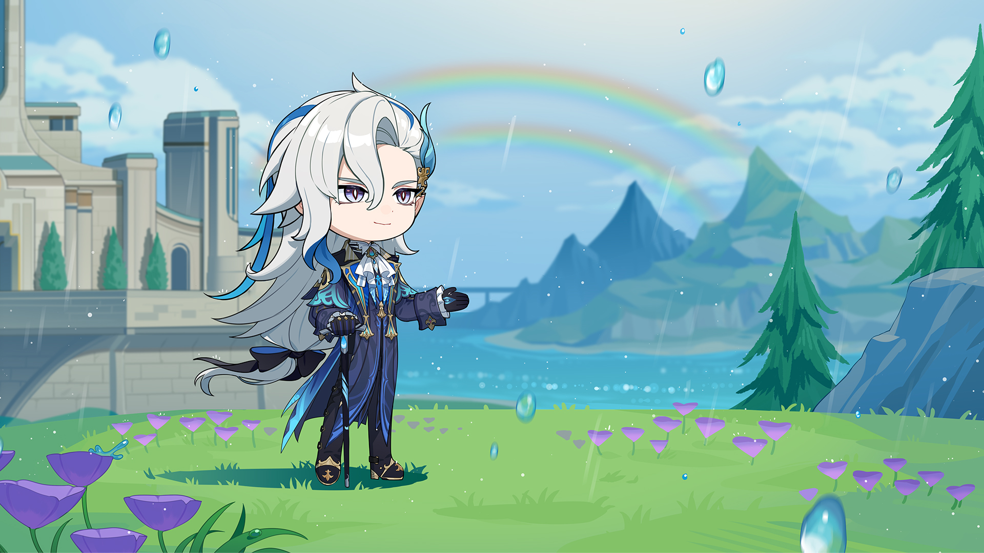 Neuvillette – Character Illustration Genshin Impact | HoYoLAB