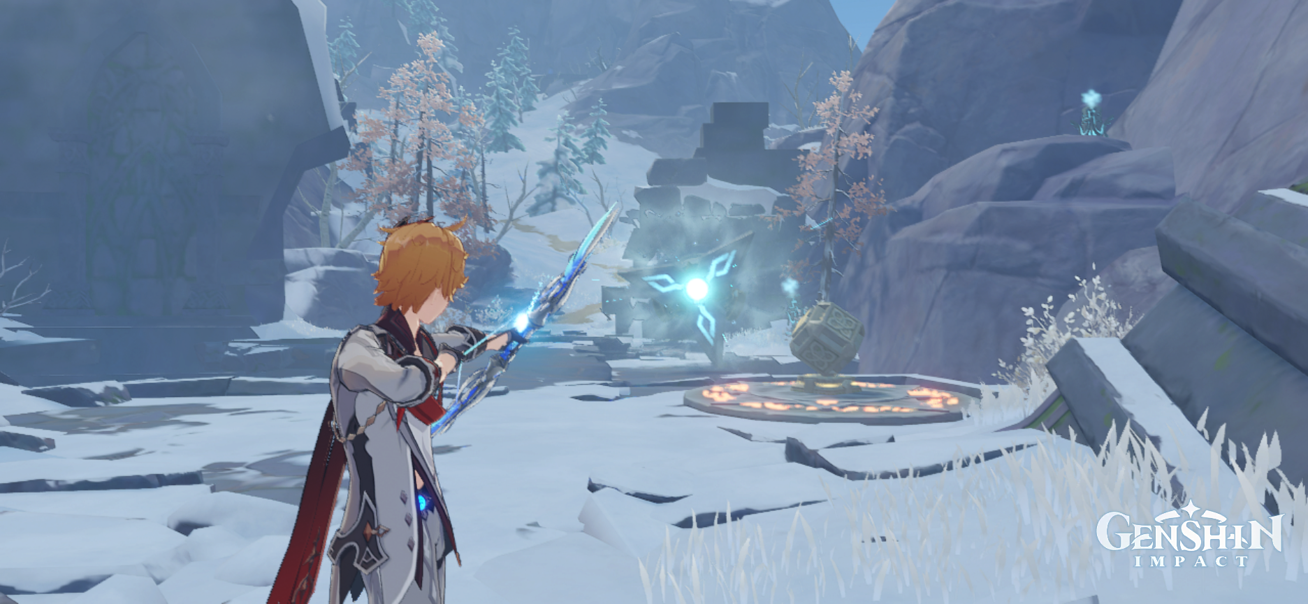 Random Pictures of Childe in Dragonspine IV (with enemies) Genshin ...