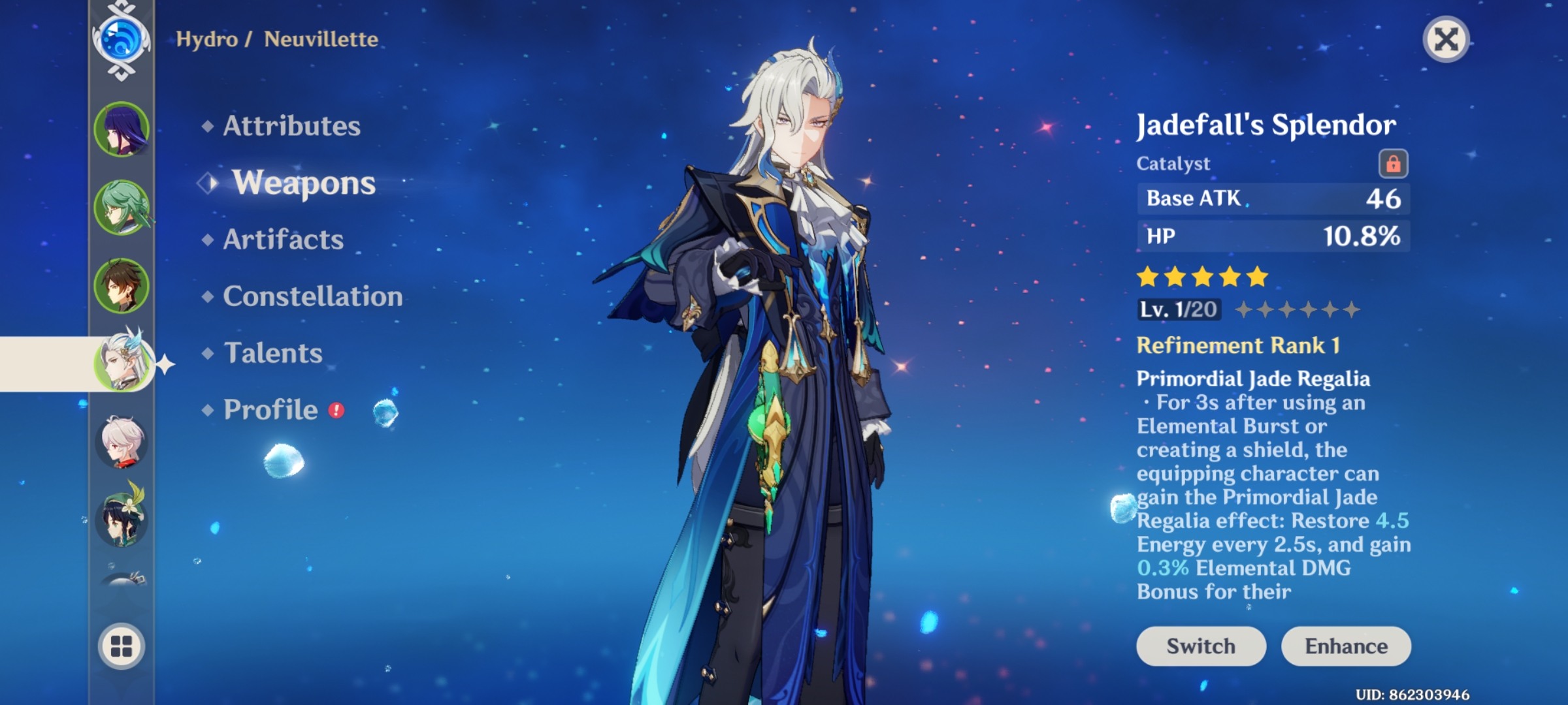 Finally Neuvillette! should I keep trying to pull the Neuvillette ...