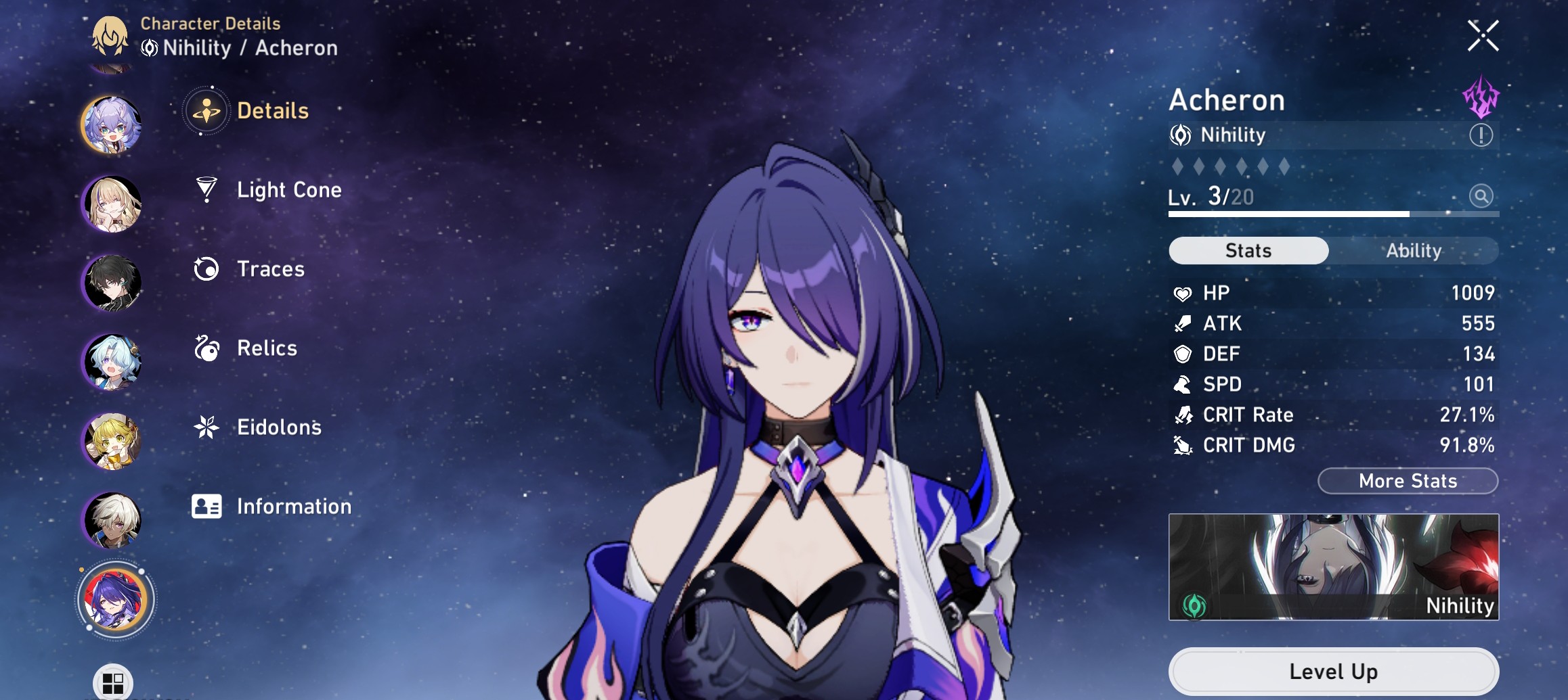 Acheron Banner Opens Honkai: Star Rail | HoYoLAB