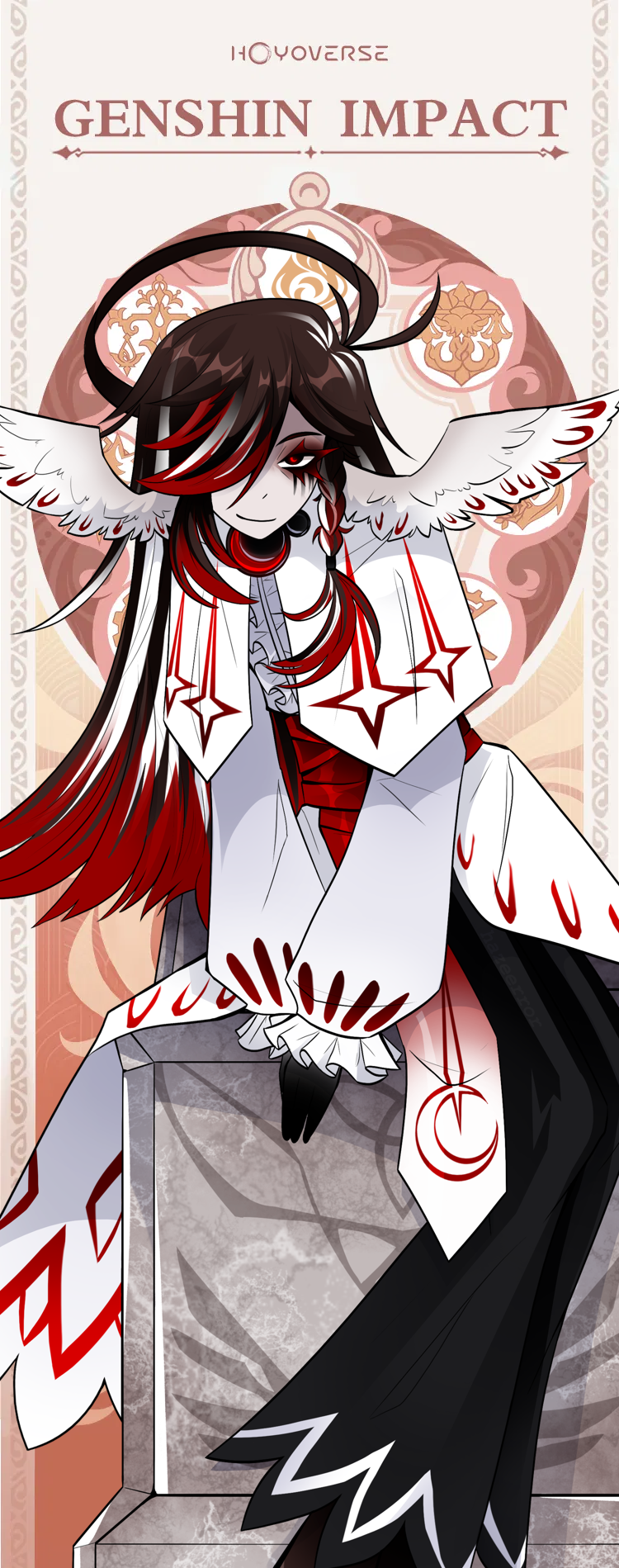 Uriel (Genshin oc) character card Genshin Impact | HoYoLAB