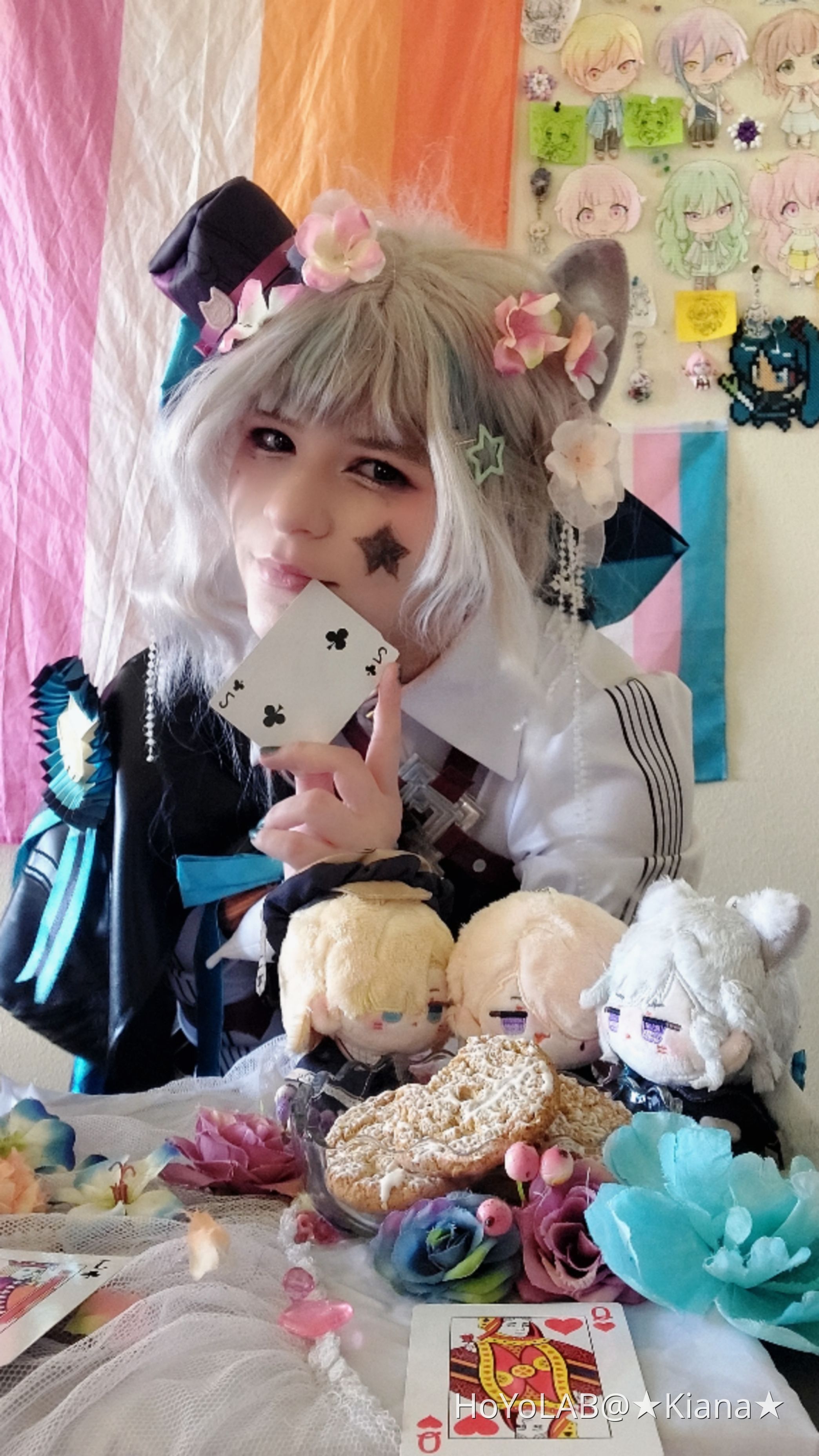 "come have a sit and eat something" lynette cosplay!!!🍰ฅ^._.^★ฅᕗ ...