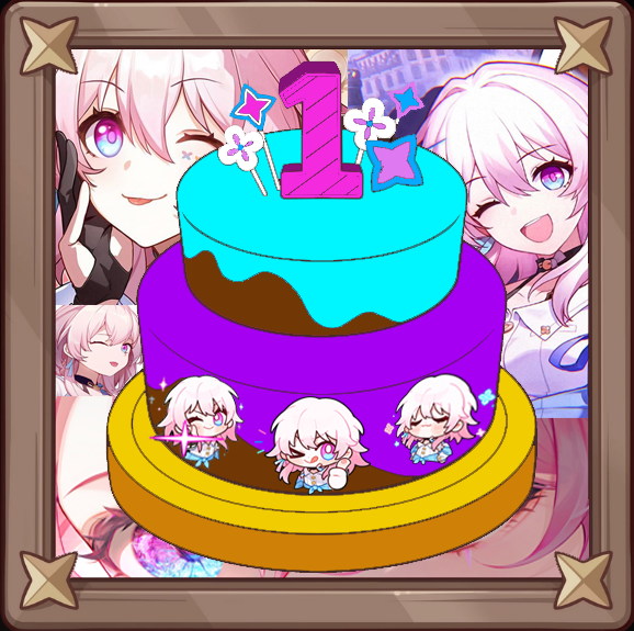 1st Anniversary Cake