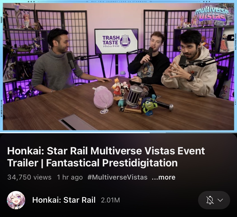 yooo they got trash taste on hsr multiverse Honkai: Star Rail | HoYoLAB