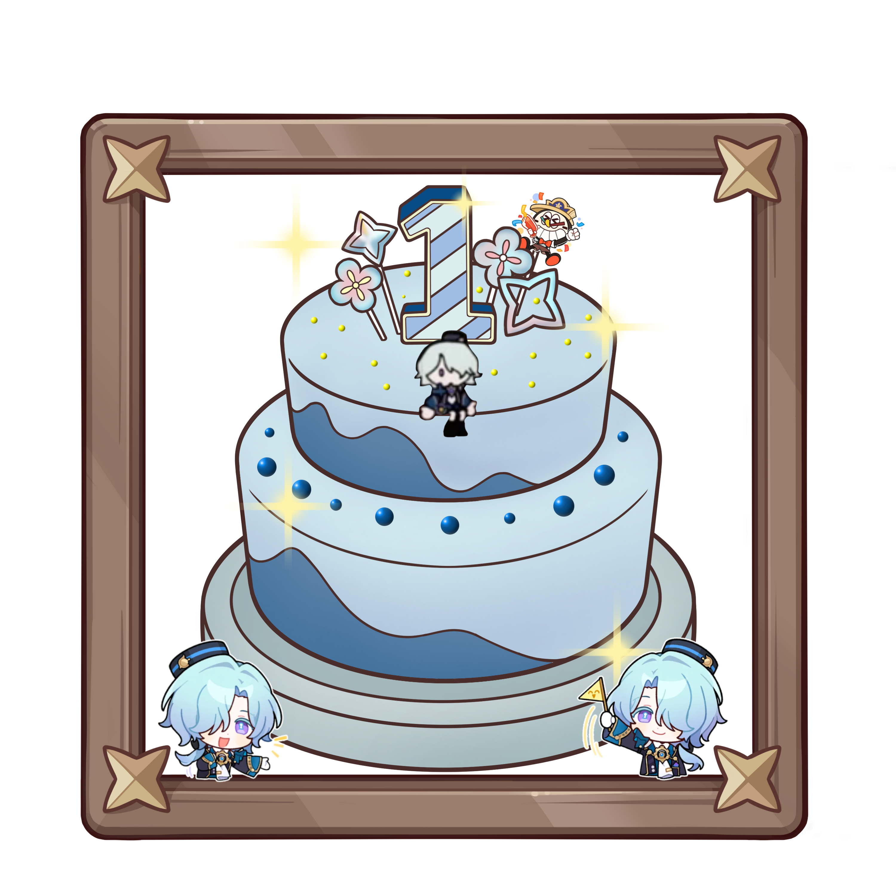 i made a misha cake Honkai: Star Rail | HoYoLAB