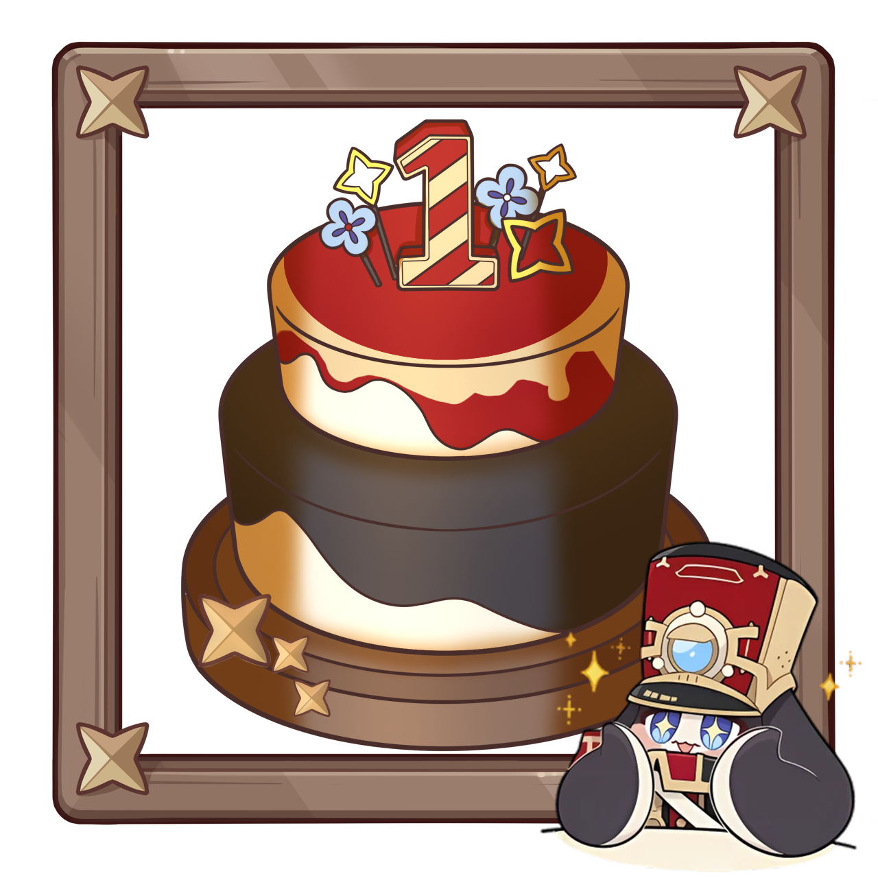 a couple of cakes for HSR anniversary Honkai: Star Rail | HoYoLAB