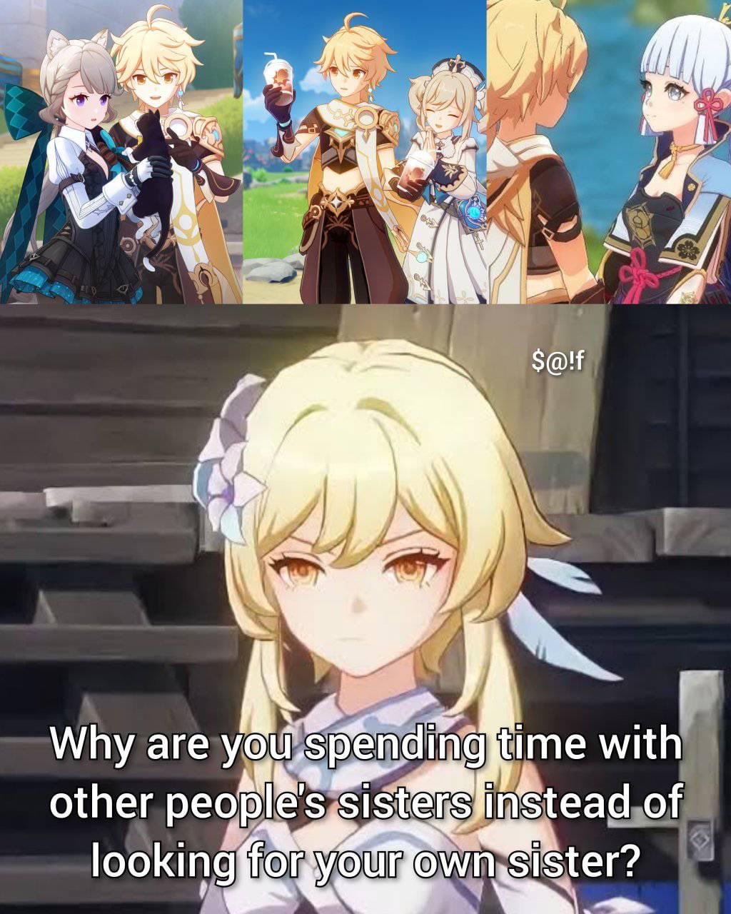 Aether’s rizz Genshin Impact | HoYoLAB