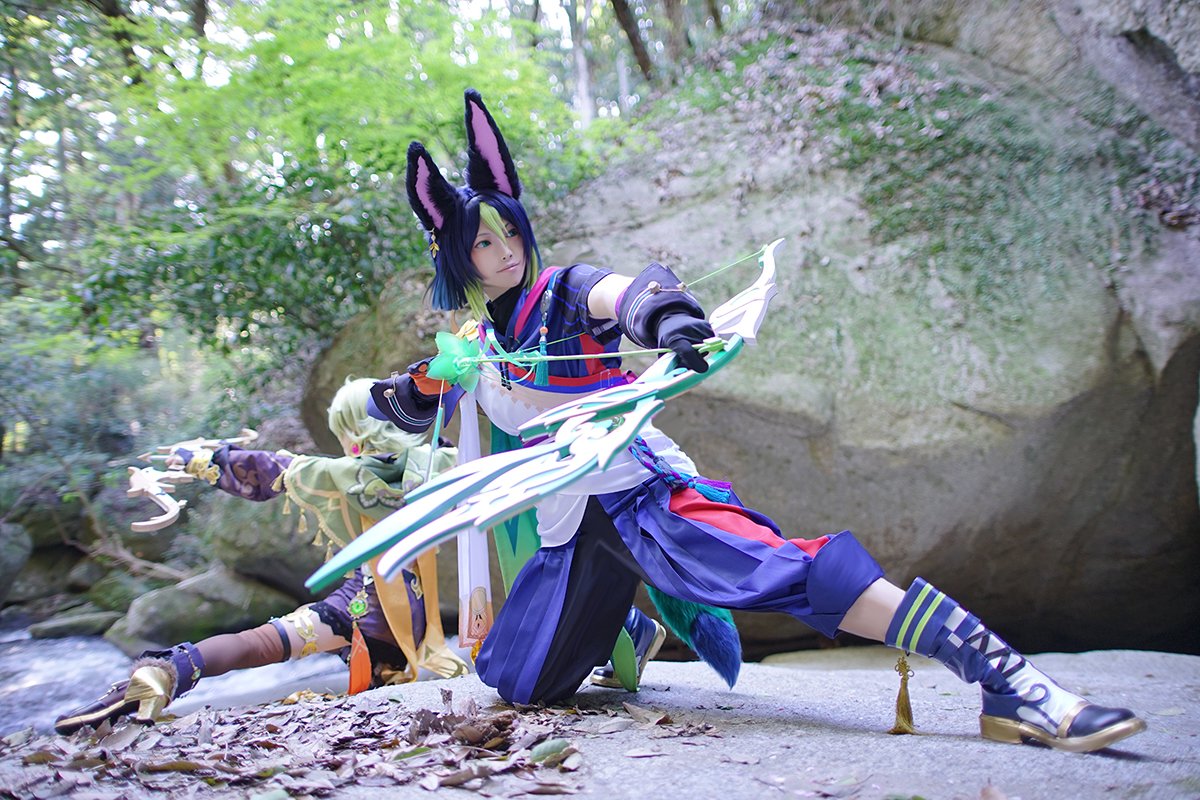 Forest Rangers of Avidya Forest, cosplay by @hiro3_hi Genshin Impact ...
