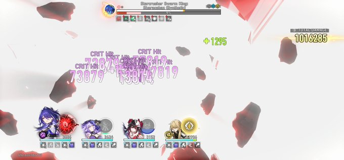 Goal accomplished! 1,000,000+ damage Acheron Ultimate with no external buffs! Honkai: Star Rail ...