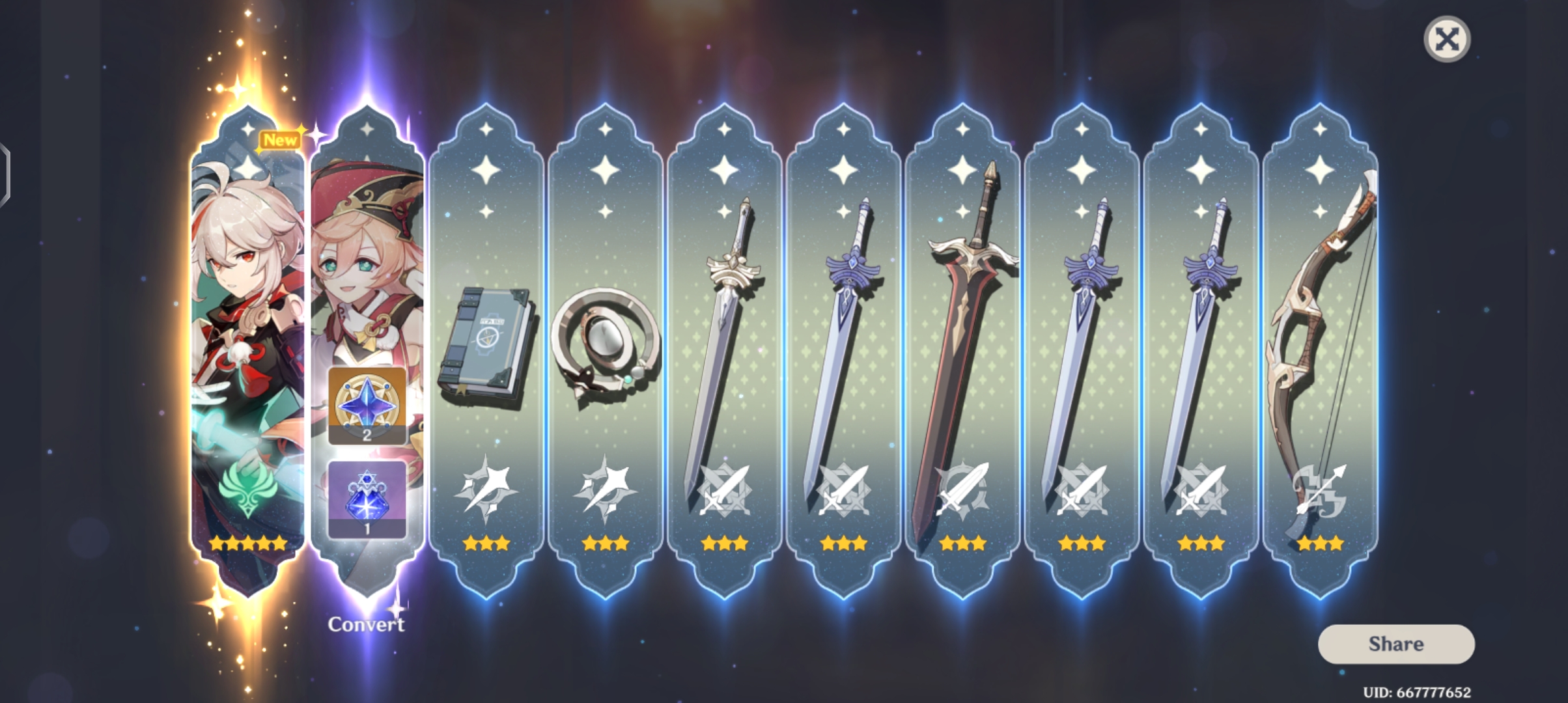 MY FIRST 5 STAR.. ️ Genshin Impact | HoYoLAB