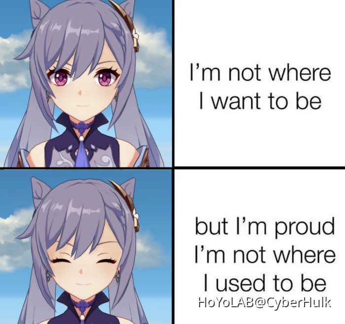 Keqing with words of wisdom! Genshin Impact | HoYoLAB