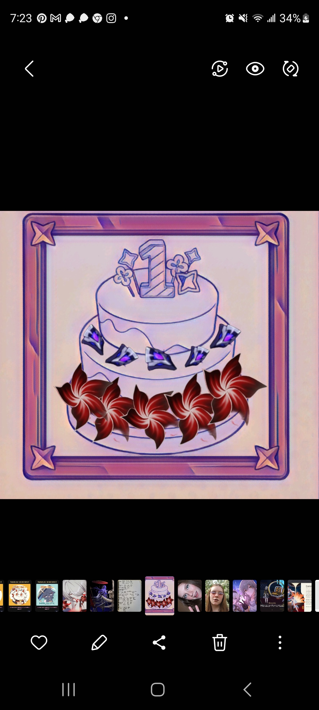 Anniversary Cake! -- please like! Honkai: Star Rail | HoYoLAB