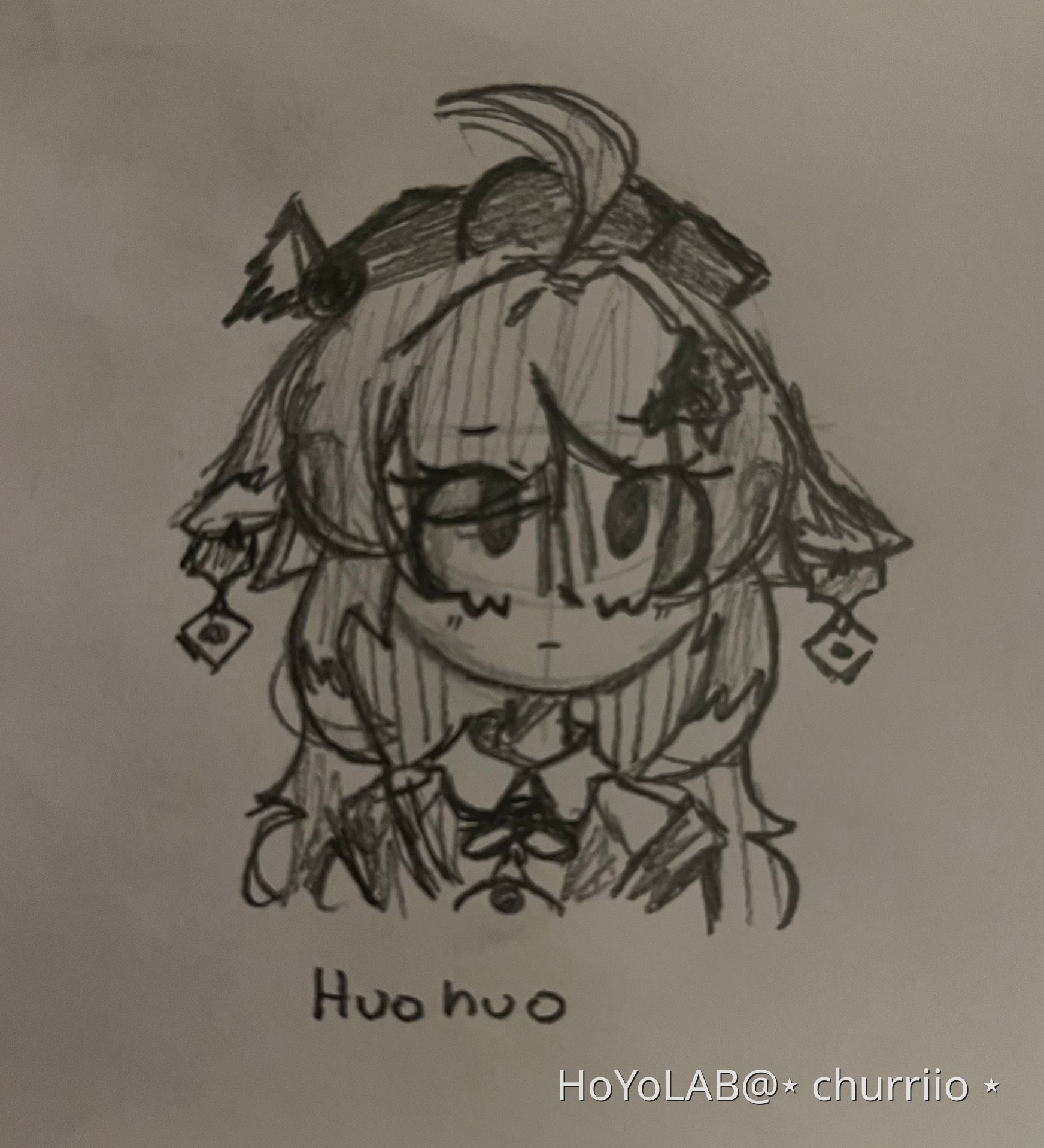 Huohuo drawing Honkai: Star Rail | HoYoLAB