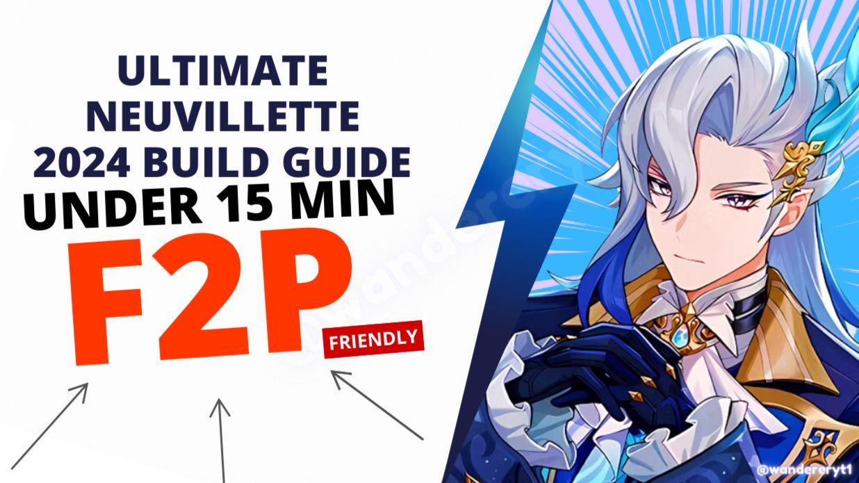 ULTIMATE GUIDE of NEUVILLETTE - Artifacts (HP or Crit), Build Guide, Weapons | Genshin Impact 4. ...