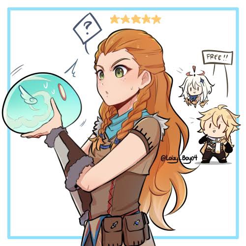 Happy birthday Aloy!!! Genshin Impact | HoYoLAB