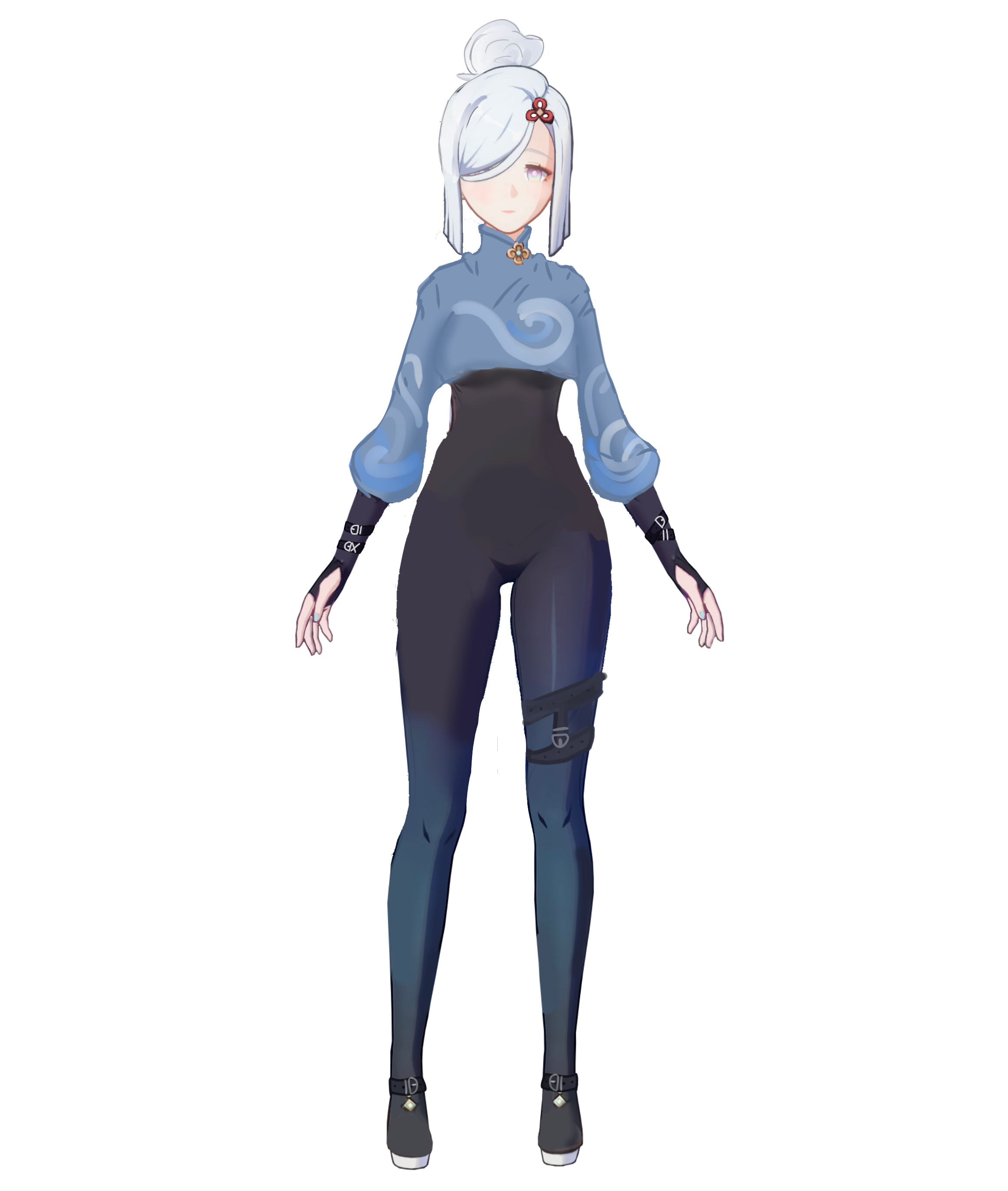 Redo of my old shehe outfit Genshin Impact | HoYoLAB