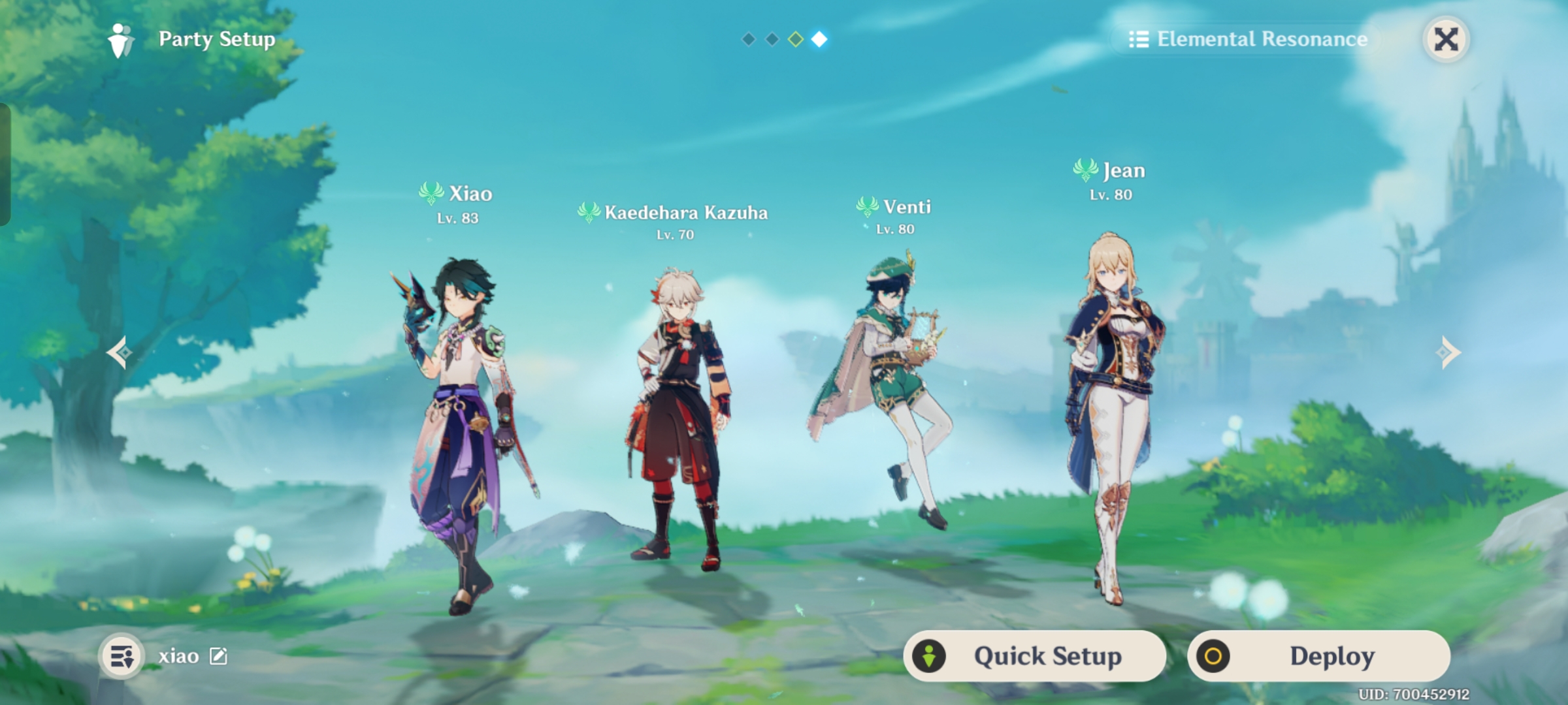 anemo team for exploration Genshin Impact | HoYoLAB