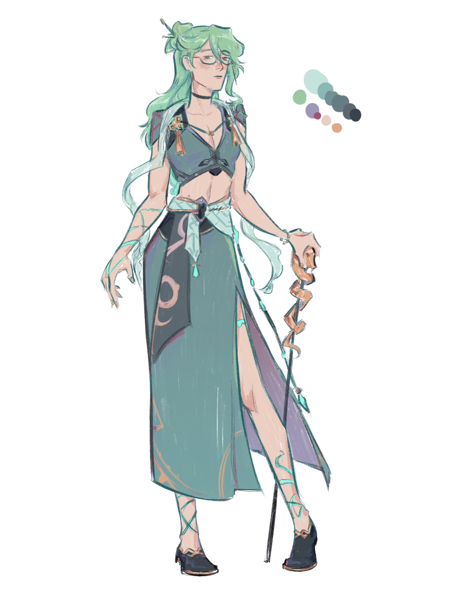 ️baizhu, but she's transfemme🌿 Genshin Impact | HoYoLAB