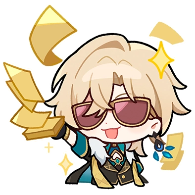 Thought this chibi of Aventurine looked familiar... 😄 Honkai: Star Rail ...