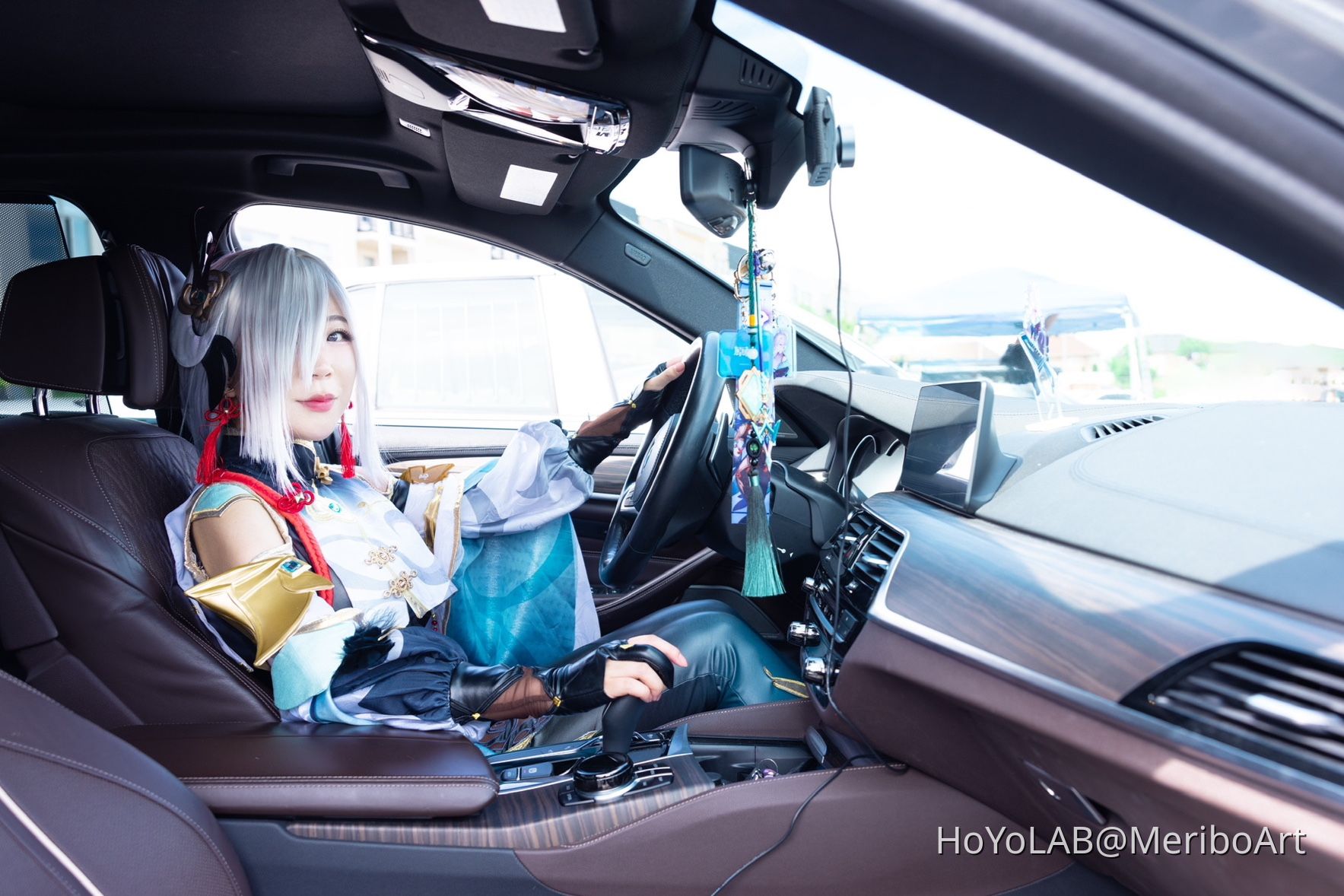 Driving Shenhe car as Shenhe! Genshin Impact | HoYoLAB