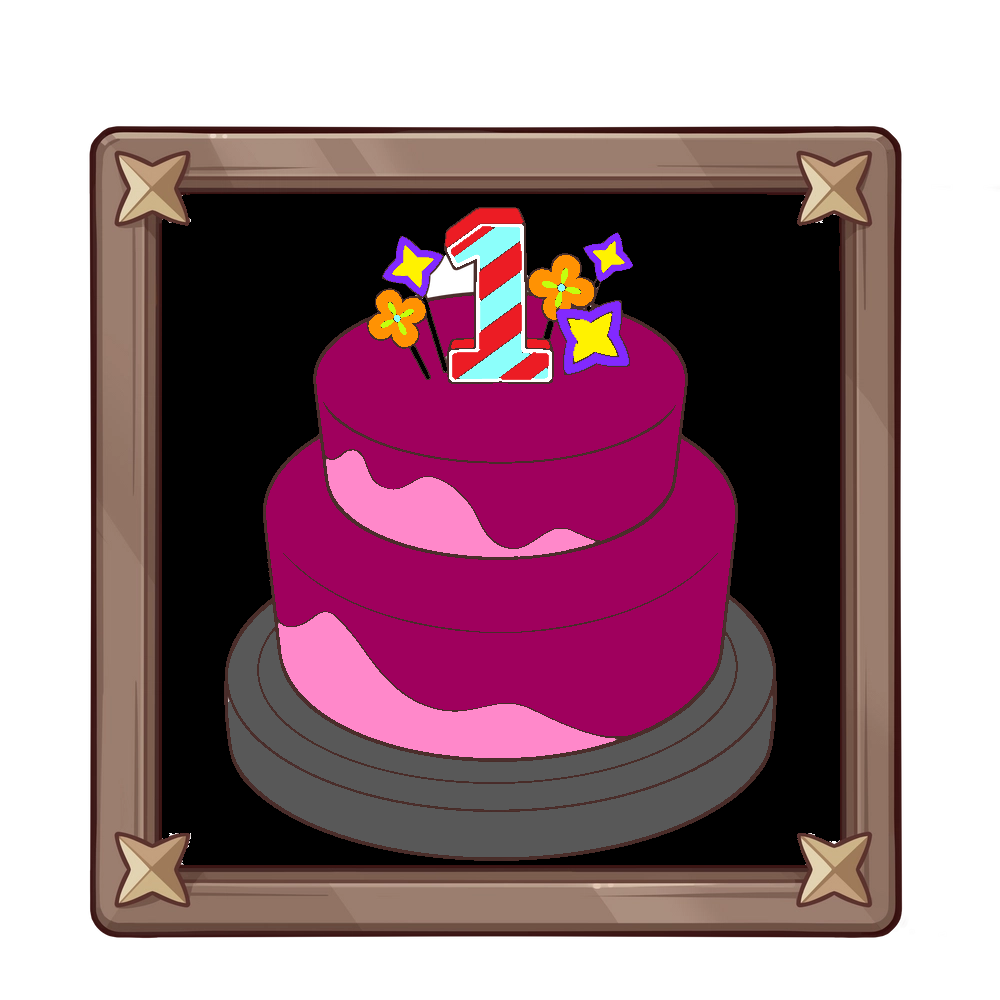 1st Anniv Cake Honkai: Star Rail | HoYoLAB