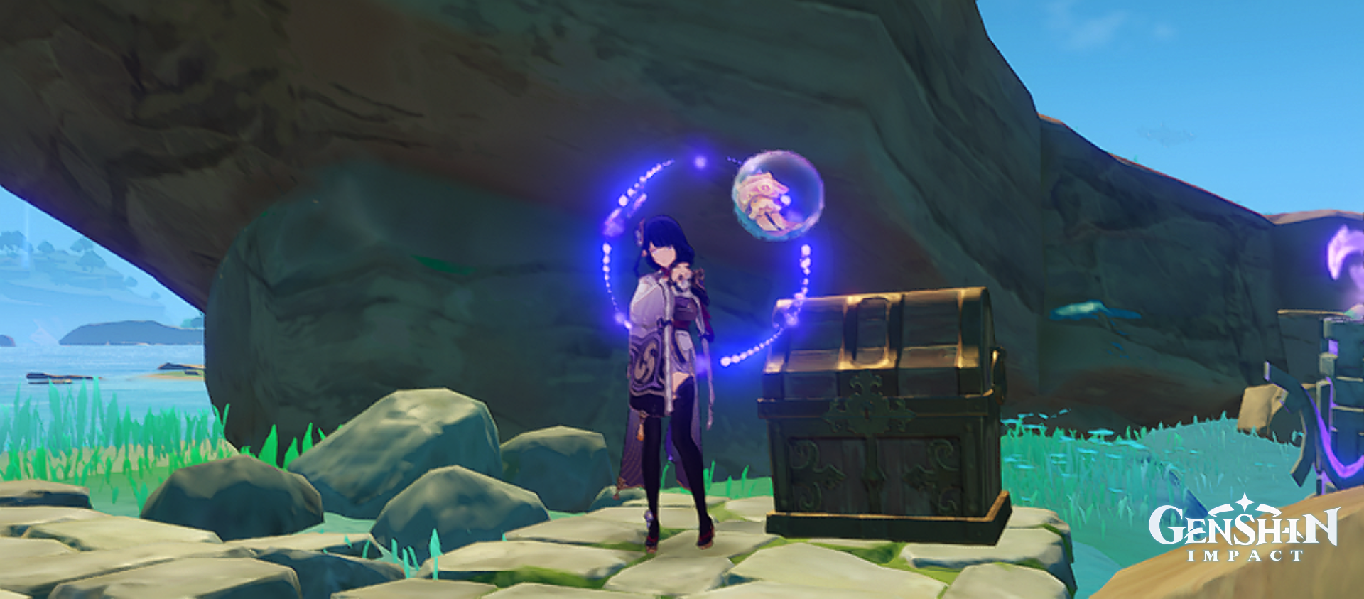 Easy precious chest on this island💜 Complete an easy puzzle using ...